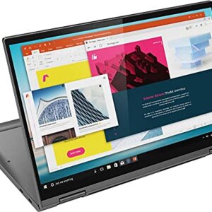 2021 Newest Lenovo Yoga C740 2-in-1 15.6" Touch Screen Laptop, Intel Quad-Core i5-10210U, 8GB DDR4, 512GB SSD + 32GB Optane, Backlit Keyboard, Fingerprint Reader, Windows 10, GCube 64GB Micro SD Card