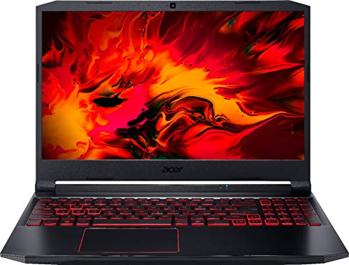 Newest Acer Nitro 5 15.6" FHD Laptop| AMD Ryzen 5 4600H|WiFi 6 | Webcam| HDMI | Wireless-AC| Backlit Keyboard|NVIDIA GeForce GTX 1650| Win 10| Obsidian Black (16GB RAM|256GB PCIe SSD|1TB HDD)