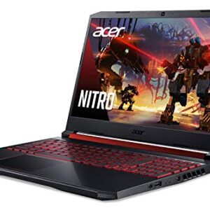 Acer Nitro 5 Gaming Laptop, 9th Gen Intel Core i5-9300H, NVIDIA GeForce GTX 1650, 15.6" Full HD IPS Display, 8GB DDR4, 256GB NVMe SSD, Wi-Fi 6, Backlit Keyboard, Alexa Built-in, AN515-54-5812