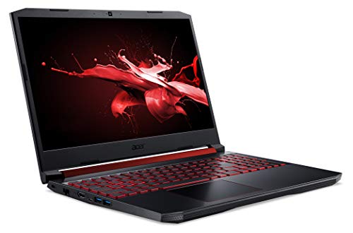 Acer Nitro 5 Gaming Laptop, 9th Gen Intel Core i5-9300H, NVIDIA GeForce GTX 1650, 15.6" Full HD IPS Display, 8GB DDR4, 256GB NVMe SSD, Wi-Fi 6, Backlit Keyboard, Alexa Built-in, AN515-54-5812