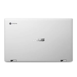 ASUS Chromebook Flip C434 2-In-1 Laptop- 14" Full HD 4-Way NanoEdge Touchscreen, Intel Core M3-8100Y Processor, 8GB RAM, 64GB eMMC Storage, Backlit KB, Chrome OS- C434TA-DS384T Silver