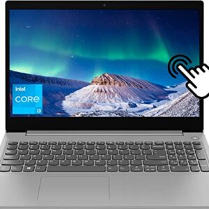 Lenovo IdeaPad 3 15.6" HD Touchscreen Laptop, 11th Gen Intel Core i3-1115G4(Up to 4.1Ghz), 12GB DDR4 RAM, 512GB NVMe SSD, WiFi 5, Bluetooth, Webcam, HDMI, Win 11 S