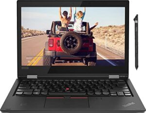 lenovo thinkpad l380 yoga 2-in-1 laptop, 13.3″ fhd touchscreen, intel core i5-8250u, 16gb ram, 256gb ssd, fingerprint reader, backlit keyboard, stylus pen, windows 10 pro (renewed)