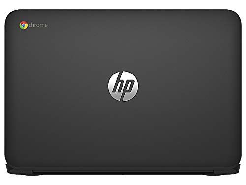 HP Chromebook 11 G4 11.6 Inch Laptop (Intel N2840 Dual-Core, 2GB RAM, 16GB Flash SSD, Chrome OS), Black