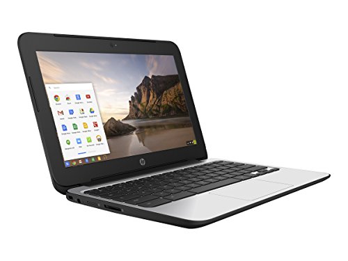 HP Chromebook 11 G4 11.6 Inch Laptop (Intel N2840 Dual-Core, 2GB RAM, 16GB Flash SSD, Chrome OS), Black