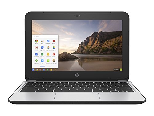 HP Chromebook 11 G4 11.6 Inch Laptop (Intel N2840 Dual-Core, 2GB RAM, 16GB Flash SSD, Chrome OS), Black