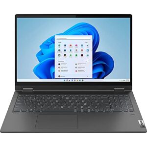 Lenovo 2023 Flex 5 16" 2.5K (2560x1600) 400nits Touchscreen 2-in-1 Laptop, 12th Gen Intel 10 Cores i7-1255U, 16GB LPDDR4x RAM, 1TB PCIe SSD, WiFi 6, BT 5.1, Backlit KB, Windows 11, 64GB Flash Stylus