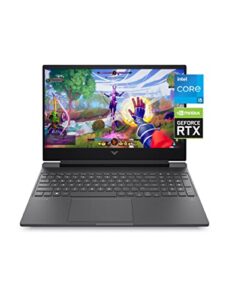 hp victus 15 gaming laptop, nvidia geforce rtx 3050, 12th gen intel core i5-12500h, 8 gb ram, 512 gb ssd, full hd display, windows 11 home, backlit keyboard, enhanced thermals (15-fa0025nr, 2022)