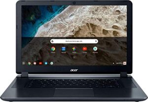 2018 acer 15.6″ hd wled chromebook 15 with 3x faster wifi laptop computer, intel celeron core n3060 up to 2.48ghz, 4gb ram, 16gb emmc, 802.11ac wifi, bluetooth 4.2, usb 3.0, hdmi, chrome os