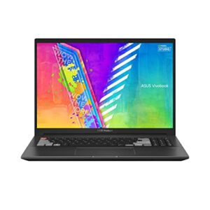 asus vivobook pro 16x laptop, 16″ wquxga 16:10 display, intel core i7-12650h cpu, nvidia geforce rtx 3050 ti, 32gb ram, 1tb ssd, windows 11 home, dialpad, earl grey, n7600ze-eb77