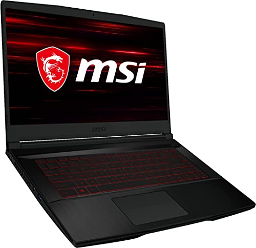 Newest MSI GF63 Premium Gaming Laptop, 15.6" FHD Thin-Bezel Display,10th Gen Intel Quad-Core i5-10300H, 16GB RAM, 1TB SSD, GeForce GTX 1650 4GB, Backlit Keyboard, Windows 10