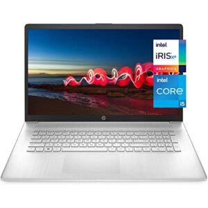 hp pavilion 17.3-inch ips fhd laptop (2022 model), intel core i5-1155g7 (beats i7-1165g7), intel iris xe graphics, 32gb ram, 2tb pcie ssd, 1tb hdd, backlit keyboard, long battery life, webcam, win11