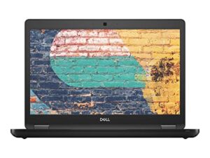 dell latitude 5490 14″ laptop, intel core i5 8350u 1.7ghz, 16gb ddr4, 256gb nvme pcie m.2 ssd, usb type-c, hdmi, webcam, windows 10 pro (renewed)