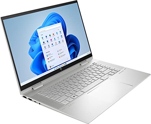 HP Newest Envy x360-15.6" FHD IPS Touchscreen Laptop 11th Gen (Intel i7-1195G7 4-Core, 16GB RAM, 512GB PCIe SSD, Intel Iris Xe (1920x1080), Active Pen, Fingerprint, WiFi 6, BT 5.2, Win11P) w/ Hub