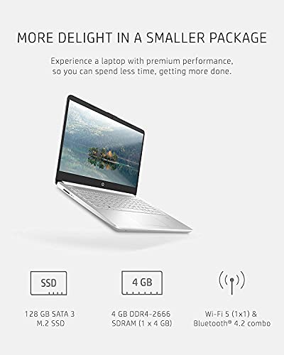 Newest HP 14" HD Touch-Screen Laptop, 11th Gen Intel Core i3-1115G4 3.0H (Beats i5-1035G1), 8GB RAM, 256GB SSD, WiFi 5, Webcam, Windows 10, EROSEFLAMINGO Accessories