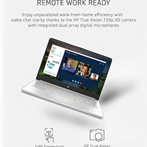 Newest HP 14" HD Touch-Screen Laptop, 11th Gen Intel Core i3-1115G4 3.0H (Beats i5-1035G1), 8GB RAM, 256GB SSD, WiFi 5, Webcam, Windows 10, EROSEFLAMINGO Accessories