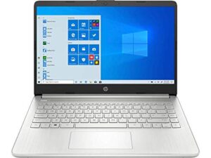 hp laptop 14-fq0018ca 14″ amd athlon silver 3050u 4 gb memory; 128 gb ssd storage windows 10 home in s mode natural silver (renewed)