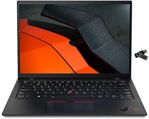 2022 lenovo thinkpad x1 carbon gen 9 intel core i7-1165g7, fhd touch screen,16gb ram, 1tb nvme ssd, backlit kyb fingerprint reader, windows 10 pro|td 32g usb