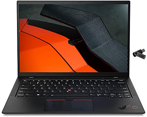 2022 Lenovo ThinkPad X1 Carbon Gen 9 Intel Core i7-1165G7, FHD Touch Screen,16GB RAM, 1TB NVMe SSD, Backlit KYB Fingerprint Reader, Windows 10 Pro|TD 32G USB