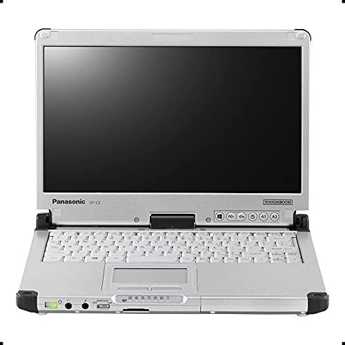 Panasonic Toughbook CF-C2 12.5 Inch Laptop , Intel Core i5 4300U up to 2.9GHz, 8G DDR3L, 512G SSD, WiFi, USB 3.0, VGA, HDMI, Windows 10 64 Bit-Multi-Language, English/Spanish/French(CI5) (Renewed)