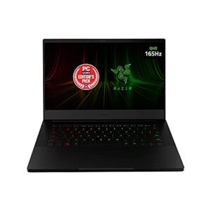 razer blade 14 gaming laptop: amd ryzen 9 5900hx 8 core, nvidia geforce rtx 3080, 14″ qhd 165hz, 16gb ram, 1tb ssd – cnc aluminum – chroma rgb – thx spatial audio – vapor chamber cooling (renewed)