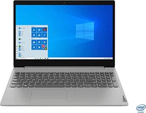 lenovo – ideapad 3 15″ laptop – intel core i3-1005g1-8gb memory – 256gb ssd – platinum grey – 81we011uus