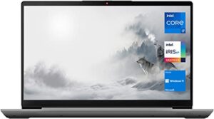 lenovo ideapad 3 14″ fhd screen, intel core i7-1165g7 processor, 12gb ddr4 ram, 512gb pcie ssd, webcam, fingerprint reader, hdmi, sd card reader, wi-fi 6, windows 11 home, grey