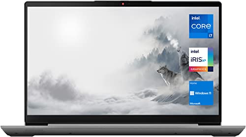 Lenovo IdeaPad 3 14" FHD Screen, Intel Core i7-1165G7 Processor, 12GB DDR4 RAM, 512GB PCIe SSD, Webcam, Fingerprint Reader, HDMI, SD Card Reader, Wi-Fi 6, Windows 11 Home, Grey