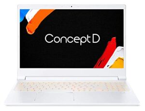 acer conceptd 3 pro cn315-71p-58n0 creator laptop, intel i5-9300h, nvidia quadro t1000, nvidia studio, 15.6″ fhd ips, 100% dci-p3 color gamut, pantone validated, delta e<2, 16gb ddr4, 512gb nvme ssd