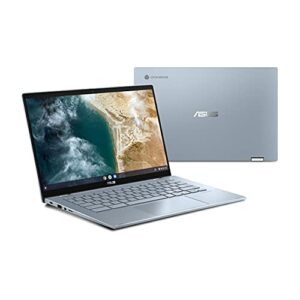 asus chromebook flip cx5, 14″ touchscreen fhd display, intel core i7-1160g7 processor, 512gb pcie ssd, 16gb ram, garaged usi stylus, backlit kb, wi-fi 6, chrome os, aluminum, cx5400fma-dn762t-s