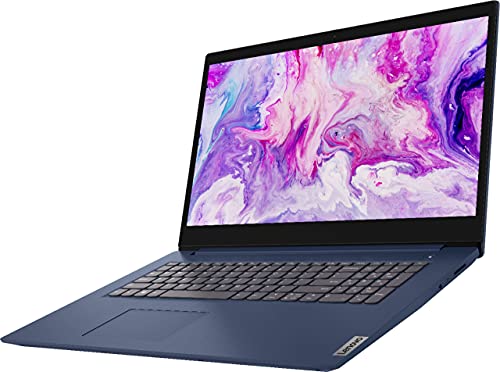 2021 Flagship Lenovo IdeaPad 3 Business Laptop 17.3" HD+ Display 10th Gen Intel 4-Core i5-1035G1 (Beats i7-8665U) 8GB RAM 512GB SSD Intel UHD Graphics Fingerprint Dolby WiFi Win10 (Renewed)