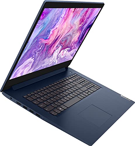 2021 Flagship Lenovo IdeaPad 3 Business Laptop 17.3" HD+ Display 10th Gen Intel 4-Core i5-1035G1 (Beats i7-8665U) 8GB RAM 512GB SSD Intel UHD Graphics Fingerprint Dolby WiFi Win10 (Renewed)