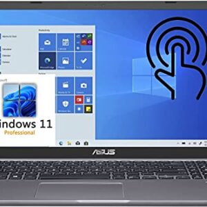 [Windows 11 Pro] 2022 ASUS VivoBook 15 15.6" FHD Touchscreen Business Laptop, Intel Quad-Core i5-1135G7 (Beat i7-1065G7), 12GB DDR4 RAM, 512GB PCIe SSD, Backlit KB, AC WiFi, BT, broag 64GB Flash Drive