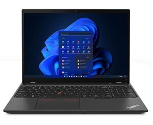 lenovo thinkpad t16 laptop with ryzen 7 pro 6850u processor, 16gb ram, 1tb ssd, 16″ wuxga (1920 x 1200) 300nits anti-glare touchscreen, fhd ir camera, numeric keypad, windows 11 pro (thunder black)