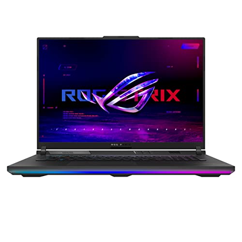 ASUS ROG Strix Scar 18 (2023) Gaming Laptop, 18” Nebula Display 16:10 QHD 240Hz/3ms, GeForce RTX 4090, Intel Core i9-13980HX, 32GB DDR5, 2TB PCIe SSD, Wi-Fi 6E, Windows 11 Pro, G834JY-XS97