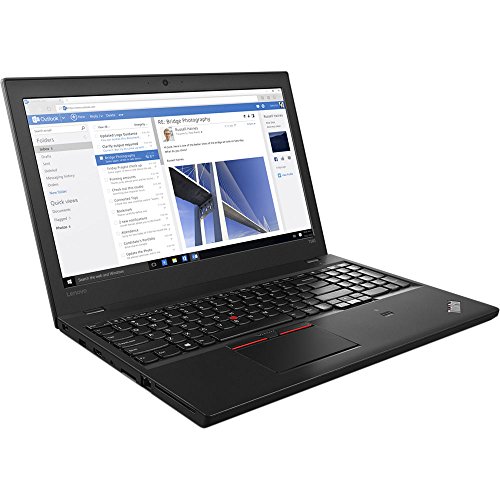 Lenovo ThinkPad T560 Intel Core i5-6300U X2 2.4GHz 8GB 500GB 15.6 inches, Black (Renewed)