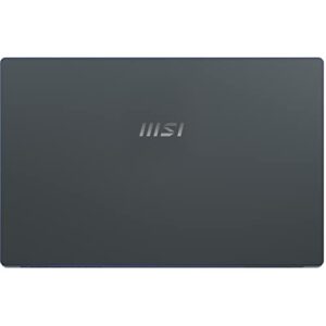 MSI Prestige 15 Thin and Performance Driven Laptop: 15.6" FHD 1080p, Intel Core i7-1195G7, NVIDIA GeForce GTX 1650, 16GB, 1TB SSD, Thunderbolt, WiFi 6E, Win10PRO, Carbon Gray (A11SC-044)