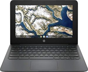 hp newest flagship chromebook, 11.6″ hd (1366 x 768) display, intel celeron processor n3350, 4gb lpddr2, 32gb emmc, chrome os, hd graphics 500, 11a-nb0013dx, ash gray