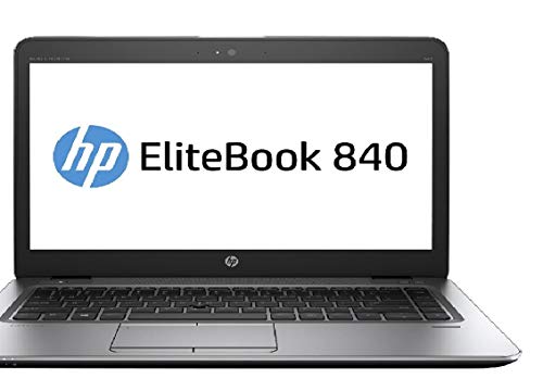 HP EliteBook 840 G4 14 HD Laptop, Core i7-7600U 2.8GHz, 16GB, 512GB Solid State Drive, Windows 10 Pro 64 Bit, Webcam (Renewed)