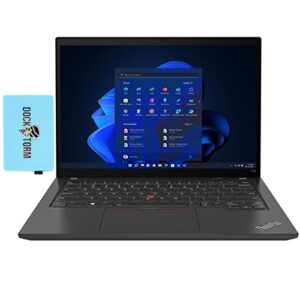 lenovo thinkpad t14 14.0″ wuxga ips laptop (intel i7-1260p 12-core, 24gb ram, 512gb pcie ssd, intel iris xe, backlit kyb, fingerprint, 2 thunderbolt 4, killer wifi 6e, bt 5.3, win 11 pro) w/hub