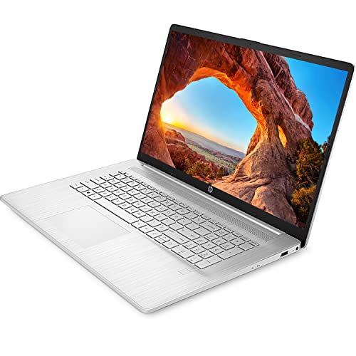 HP 2022 Newest 17 Laptop, 17.3" FHD IPS Display, Intel Core i5-1135G7 Quad-Core Processor, Intel Iris Xe Graphics, 16GB RAM, 1TB PCIe SSD, HDMI, Windows 11 + Microfiber Cloth