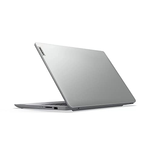 Lenovo IdeaPad 1i Laptop 14" HD Display, Intel Pentium Silver N5030 Processor(4-Core, up to 3.1 GHz), 4GB RAM, 256GB Storage(128GB eMMC + 128GB MSD Card), 10Hr Battery, Win 11 S, 1 Year Microsoft 365