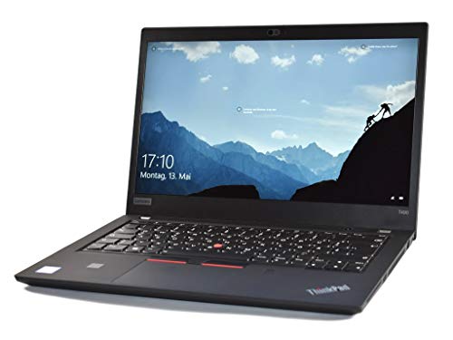 Lenovo ThinkPad T490 14 HD Notebook - Intel Core i7 (8th Gen) i7-8665U Quad-core 1.90 GHz - 16 GB RAM - 256 GB SSD - Black - Windows 10 Pro (Renewed)