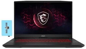 12th gen msi pulse gl76 gaming laptop 17.3″ 144hz fhd + ips display (intel i7-12700h 14-core, 64gb ddr4, 1tb pcie ssd, rtx 3060 6gb, rgb backlit kyb, wifi 6, bt 5.2, hd webcam, win11p) w/hub