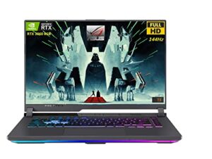 asus 2023 new rog strix flagship g15 gaming laptop: 15.6″ fhd 144hz ips display, amd gaming 8-core ryzen 7-4800hx, 64gb ddr5, 4tb ssd, 6gb geforce rtx 3060, wifi-6, backlit-kyb, usb-c, win11h, t.f