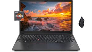 lenovo thinkpad e15 gen 4 business laptop, 15.6″ fhd ips display, amd ryzen 7 5825u processor, hdmi, fhd webcam, wifi 6, fingerprint reader, backlit keyboard, windows 11 pro (24gb ram | 1 tb ssd)