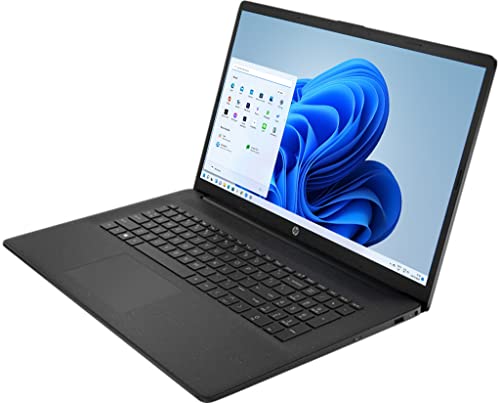 2022 HP Newest 17 Laptop Notebook, 17.3" Full HD Anti-Glare Display, AMD Ryzen 7 5700U Processor, 16GB RAM, 512GB PCIe SSD, Webcam, Wi-Fi 6, Bluetooth, HDMI, Windows 11 Home, Black