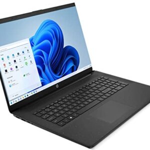 2022 HP Newest 17 Laptop Notebook, 17.3" Full HD Anti-Glare Display, AMD Ryzen 7 5700U Processor, 16GB RAM, 512GB PCIe SSD, Webcam, Wi-Fi 6, Bluetooth, HDMI, Windows 11 Home, Black