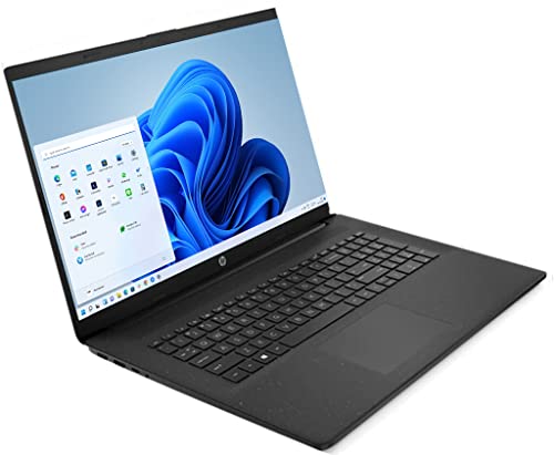 2022 HP Newest 17 Laptop Notebook, 17.3" Full HD Anti-Glare Display, AMD Ryzen 7 5700U Processor, 16GB RAM, 512GB PCIe SSD, Webcam, Wi-Fi 6, Bluetooth, HDMI, Windows 11 Home, Black