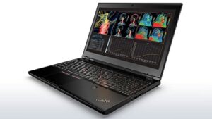 lenovo thinkpad p50 mobile workstation laptop – windows 10 pro – intel i7-6700hq, 64gb ram, 1tb ssd, 15.6″ fhd ips (1920×1080) display, nvidia quadro m1000m, fingerprint reader, ac wi-fi